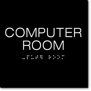 COMPUTER ROOM Sign – Exit Sign Warehouse