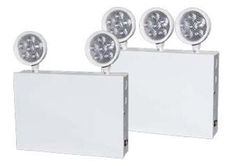 All LED New York Steel Emergency Light 3 Lamps - Meets all NYC Codes ...