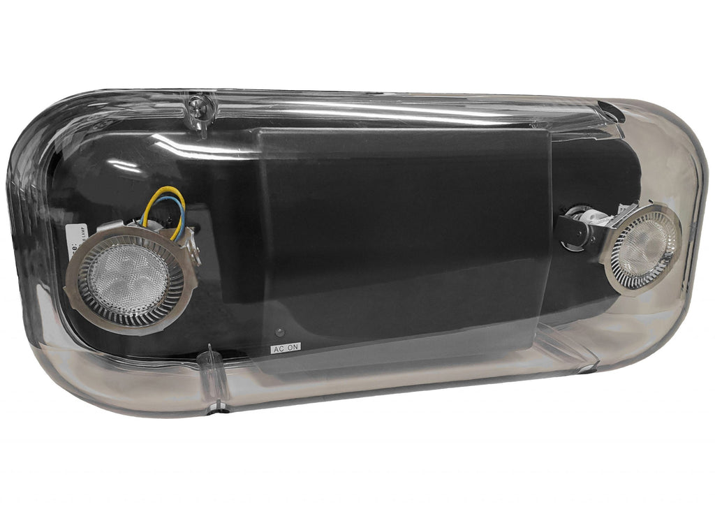 NEMA4X and NSF Emergency Light Fixture with MR16 LED Lamps – Exit Sign ...