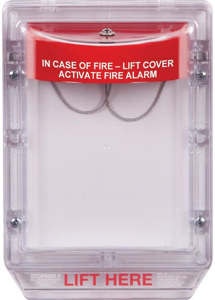 STI 1100 Fire Pull Station Cover with Horn – Exit Sign Warehouse