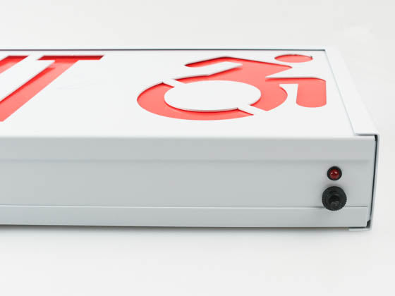 Connecticut exit signs with ISA Wheelchair Symbol in Motion. – Exit ...